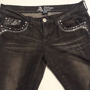 Antique Rivet | Jeans | Antique Rivet Black Jeans | Poshmark